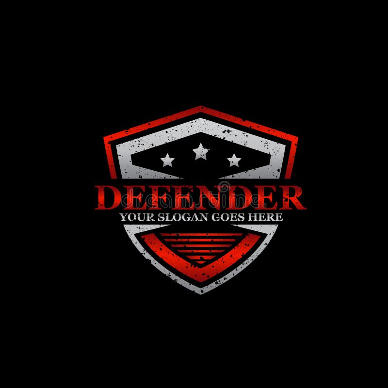 Defender X Shield Internet Technology Vector Icon Stock Vector ...