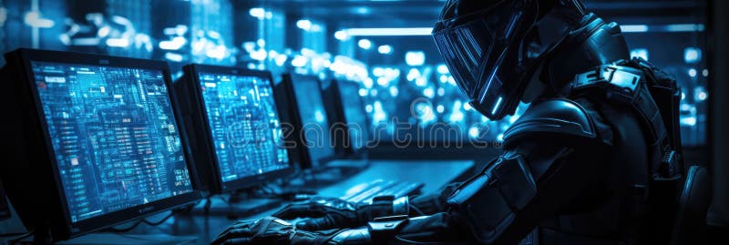 Defending Against Cybercrime with Stateoftheart Technology Stock ...