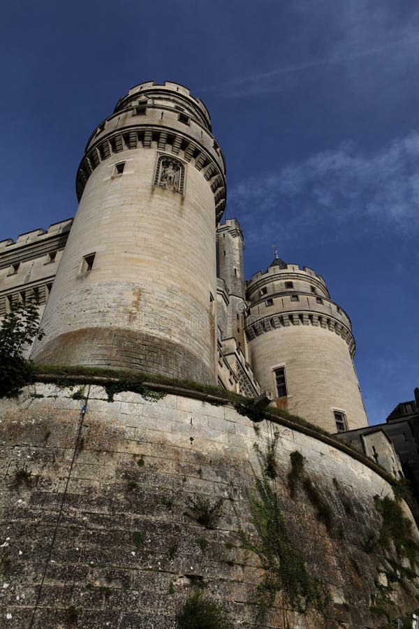 Defense towers stock photo. Image of view, angle, battlements - 16076382
