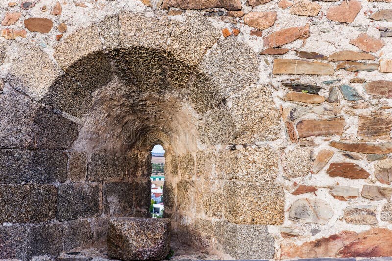 Loophole castle stock image. Image of fortress, antique - 39229497