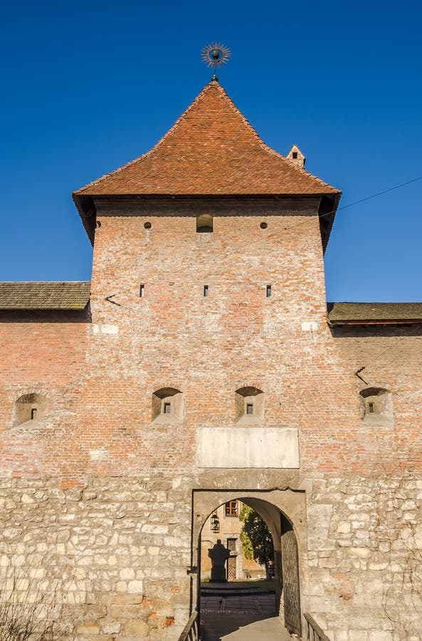 Defensive Military Fort Tower Stock Image - Image of fortification ...