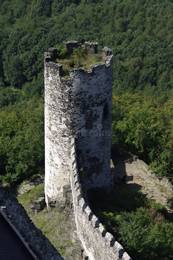 Defensive tower stock photo. Image of landmark, middle - 21587148