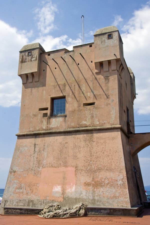 Defensive tower stock image. Image of battle, defensive - 9196685