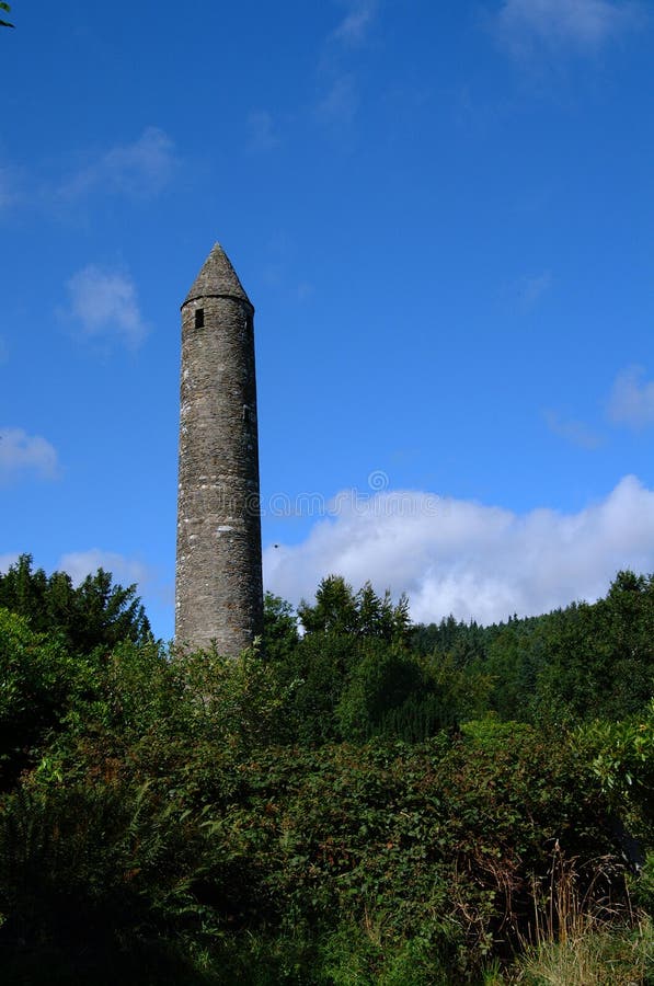 Defensive Tower in Countryside Stock Image - Image of monument ...
