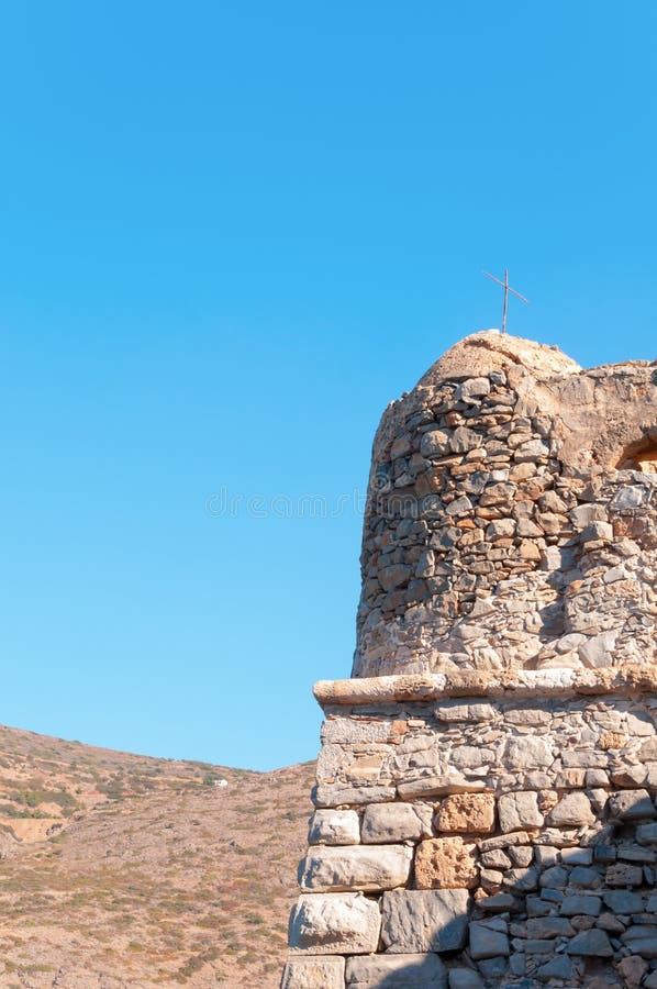 Defensive tower stock image. Image of fortress, ruin - 35167917
