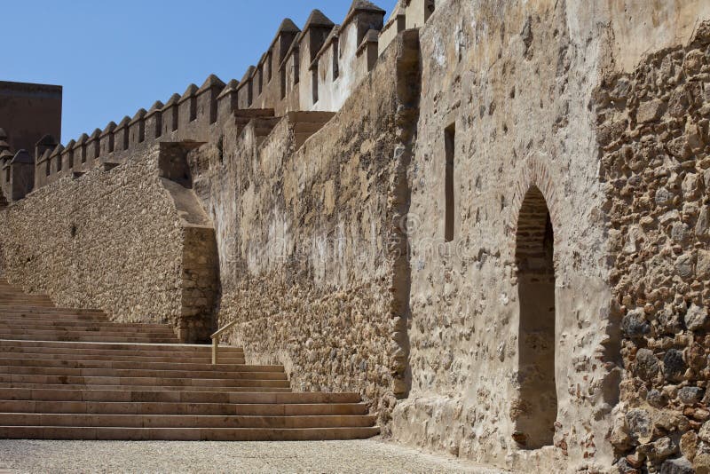 Defensive Wall Kyrenia Castle Stock Photo - Image of holiday ...