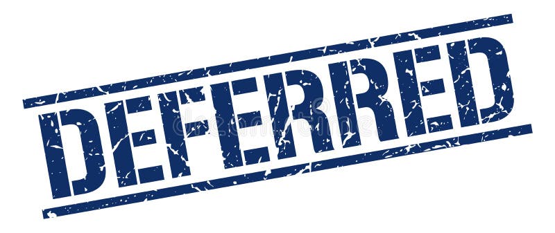 Deferred stamp stock vector. Illustration of label, grunge - 122003453