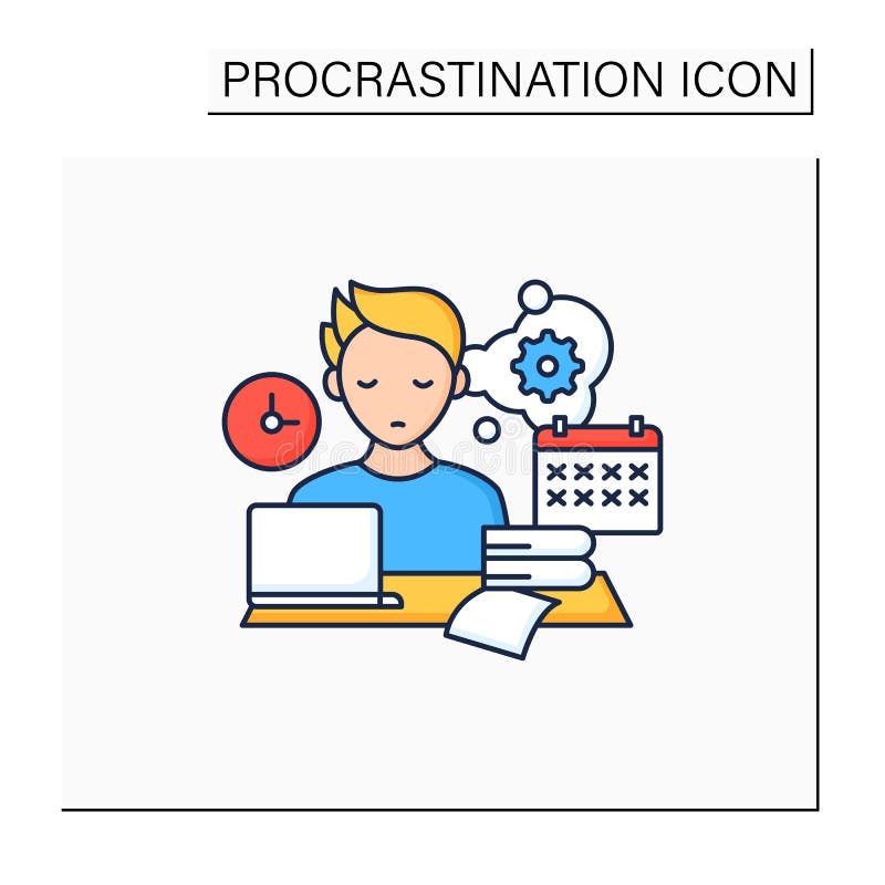 Defier Procrastinator Stock Illustrations – 11 Defier Procrastinator ...
