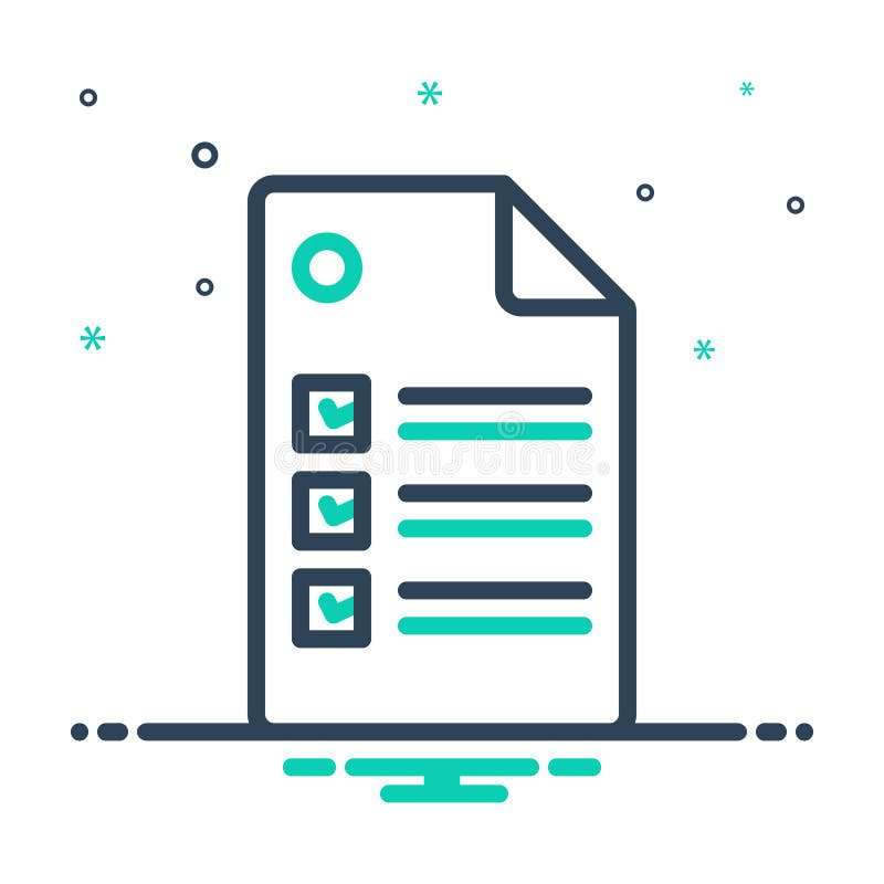 Mix Icon for Definitely, Feedback Survey Stock Vector - Illustration of ...