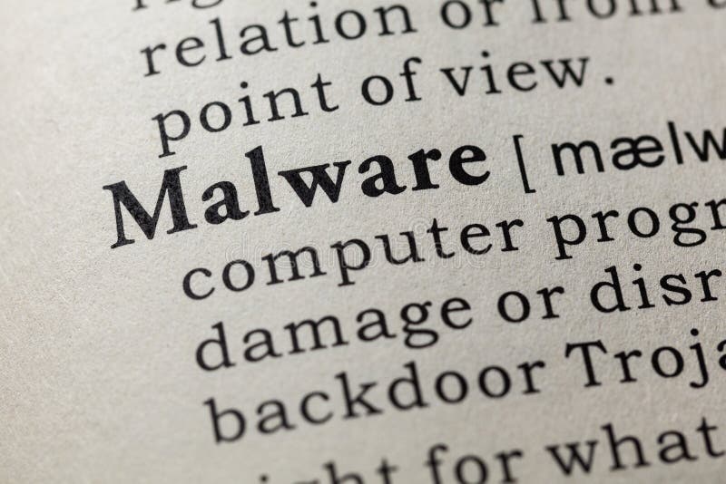 Definition of Malware stock image. Image of word, security - 86114433