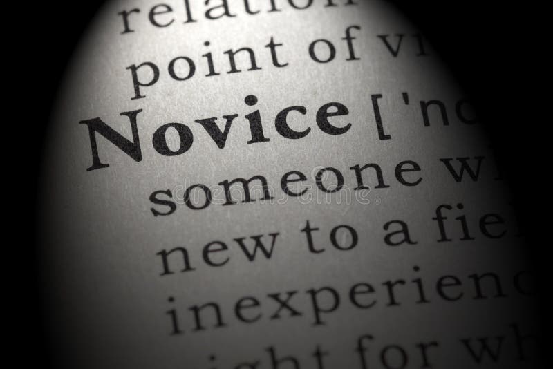 Definition of novice stock photo. Image of word, conceptual - 138241990