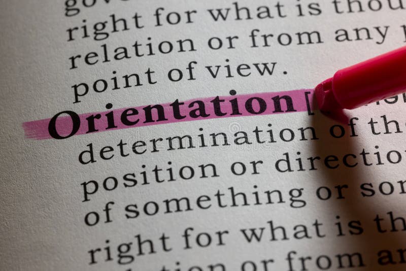 Definition of orientation stock image. Image of orientation - 231112649