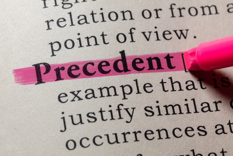 Definition of precedent stock image. Image of closeup - 125848423