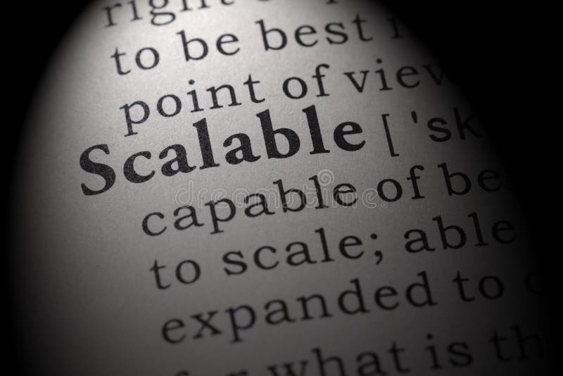 Definition of scalable stock photo. Image of conceptual - 138241176