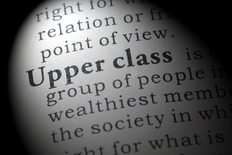Definition of Upper class stock photo. Image of class - 102119274