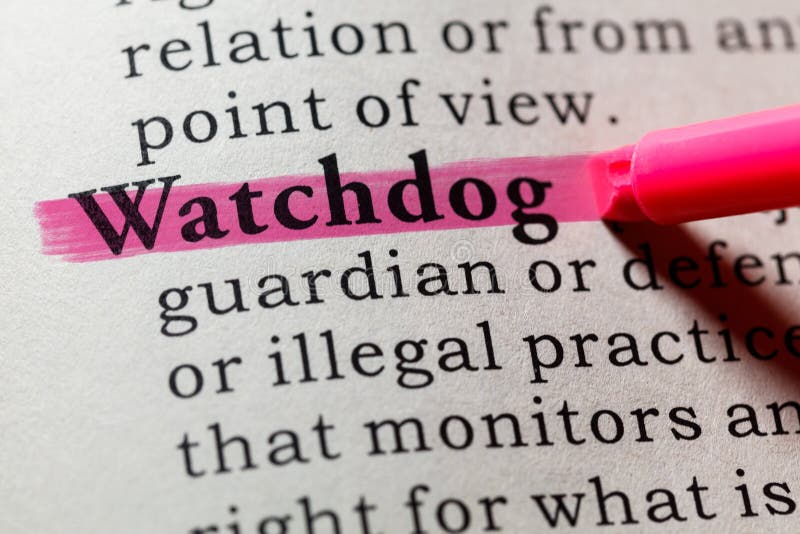 Definition of watchdog stock image. Image of page, book - 86114185