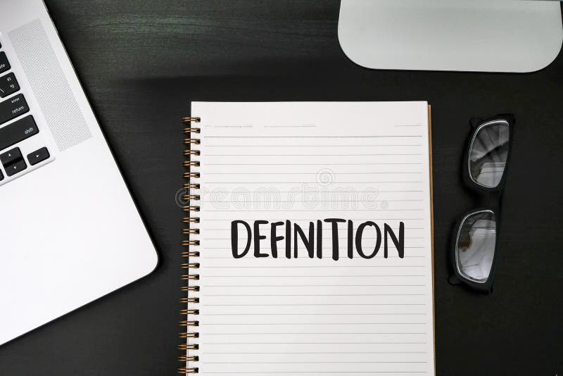 Definition of the Word Promise Stock Image - Image of word, information ...