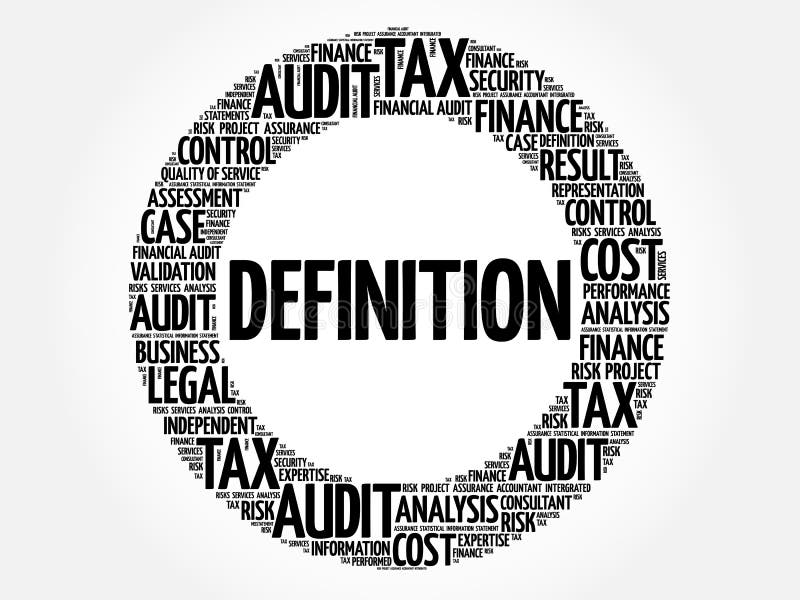 DEFINITION Word Cloud Collage Stock Illustration - Illustration of ...