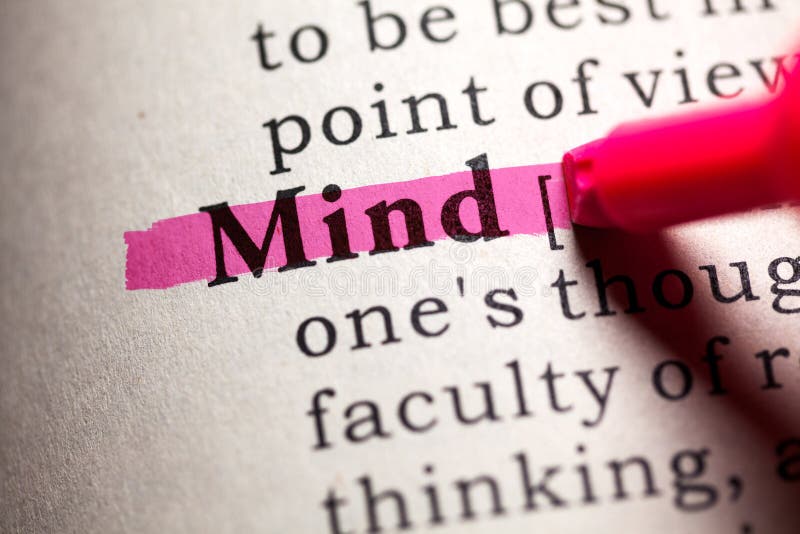 Definition of the Word Mind Stock Photo - Image of mind, page: 169617768