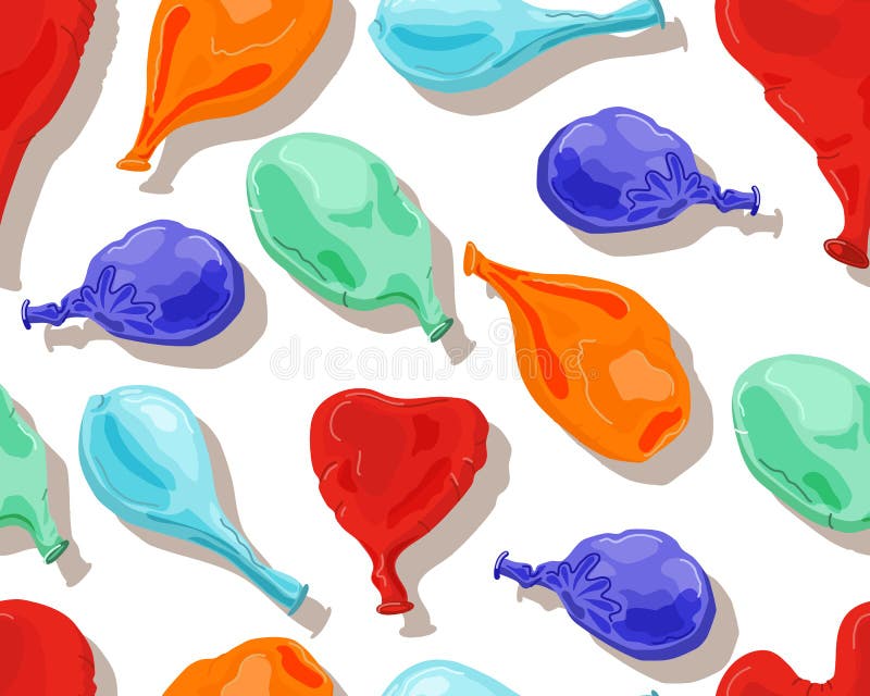 Deflated Balloons Stock Illustrations – 143 Deflated Balloons Stock ...