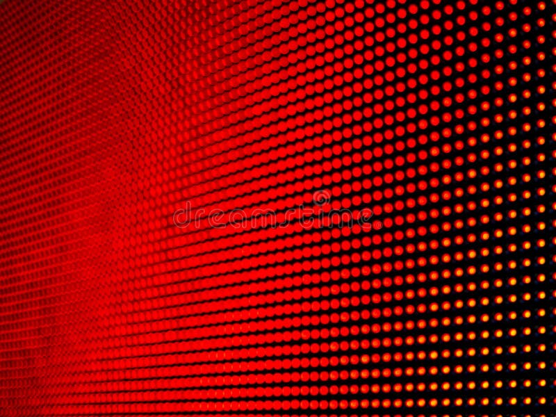 Defocus of Red LED on Panel, Stock Photo - Image of light, green: 48201804