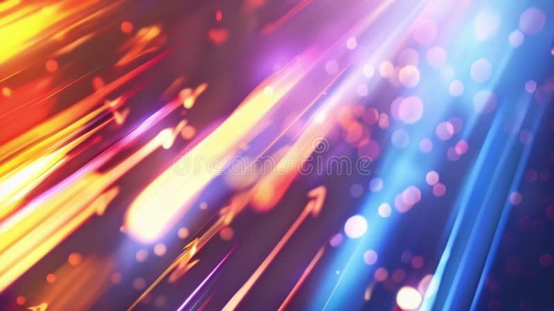 Motion Change Bundle of Flowers Illustration Background Video Stock ...