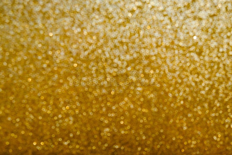 Defocused Blurred Gold Background. Festive Concept Stock Photo - Image ...