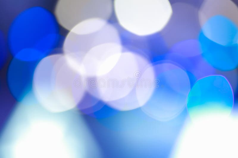 Defocused Blurry Focus Lighting Blue Effects Background Stock Image ...