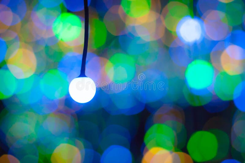 Defocused Bokeh Lights and Light Focus Stock Photo - Image of blurred ...