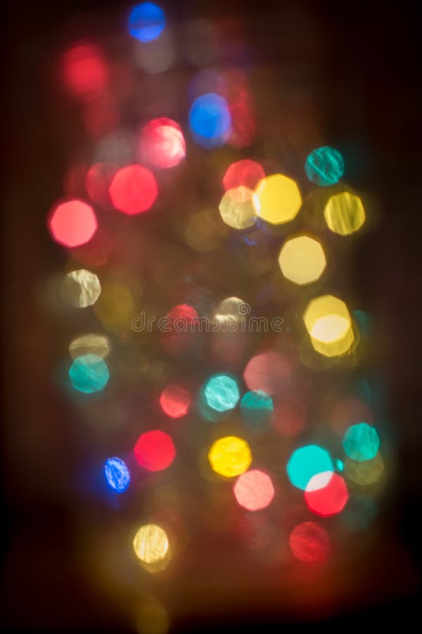 Defocused christmas lights stock image. Image of bokeh - 46998209