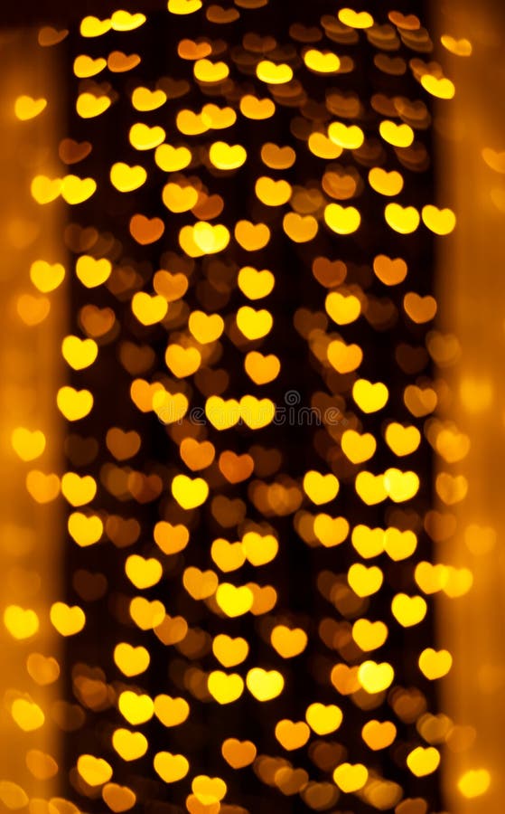 Defocused heart lights stock photo. Image of blurred - 36669738