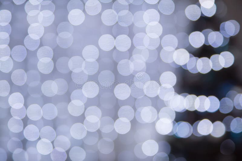 Defocused Image of Christmas Lights Stock Image - Image of candles ...