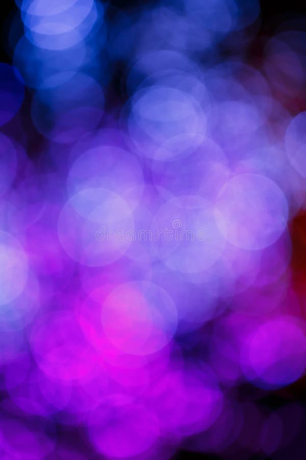 Defocused Light in Night Time Stock Image - Image of colorful, defocus ...