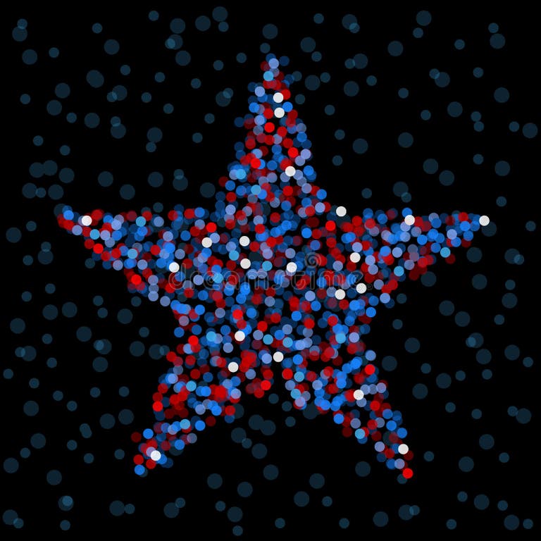 Defocused light star stock vector. Illustration of blurry - 19226834