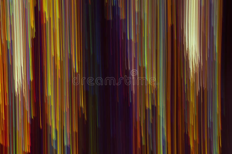 Defocused Multicolor Lines Blur Glow Lights Stock Image - Image of ...