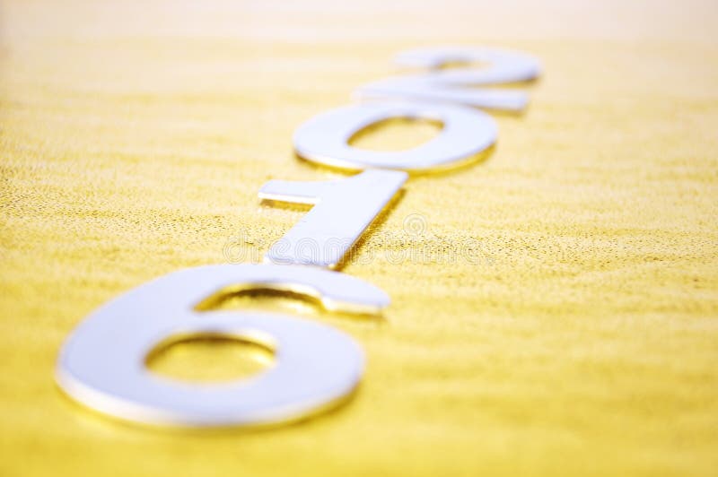 Defocused 2016 Number Over Golden Background Stock Photos - Free ...