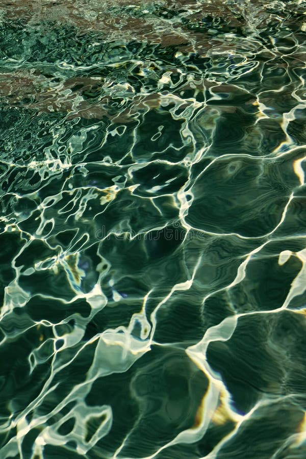 Defocused Pool Ripple Water Background. Photo of Defocused Pool Water ...