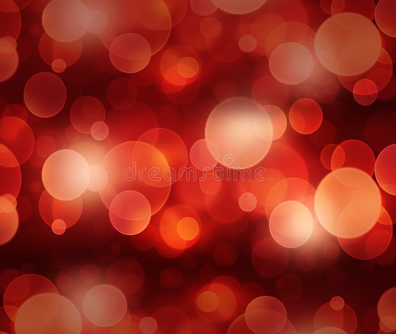 Defocused Red Light Dots Against Background Stock Illustration ...