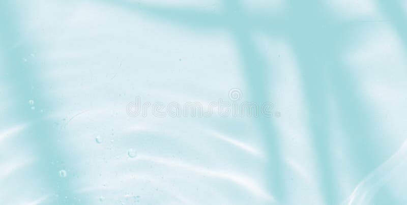 Defocused Transparent Clear Water Surface with Splash and Bubbles, Cool ...