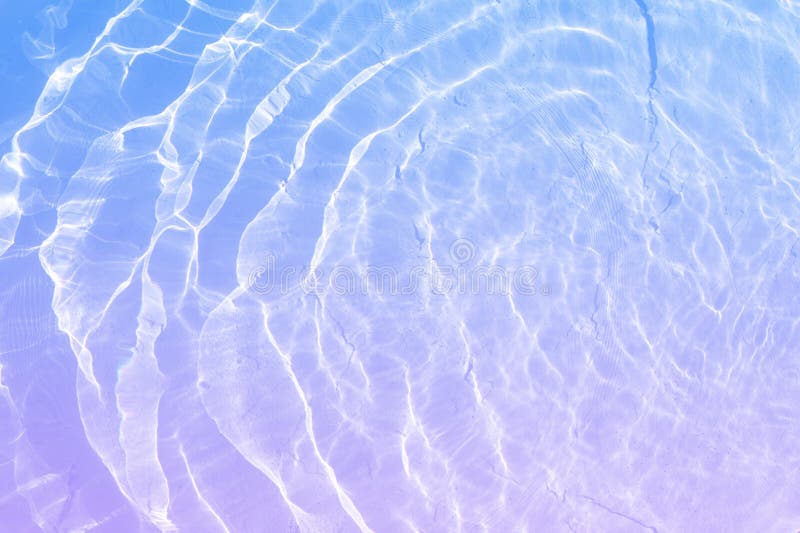 Defocused Transparent Clear Water Surface with Splash and Bubbles, Cool ...