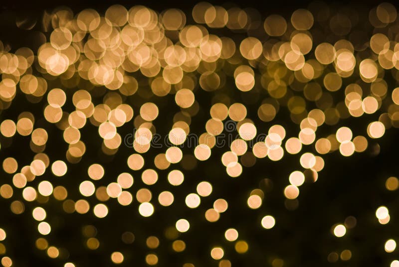 Defocused Yellow Light Dots Stock Image - Image of focus, black: 13869819