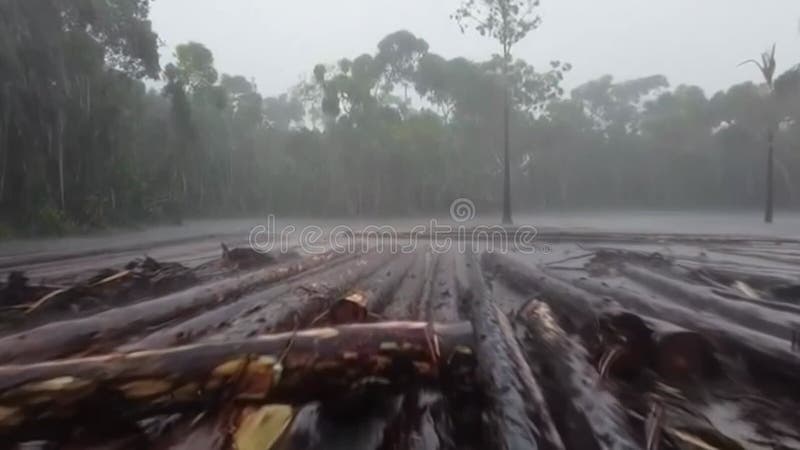 Deforestation in the Amazon Rainforest Stock Video - Video of ...