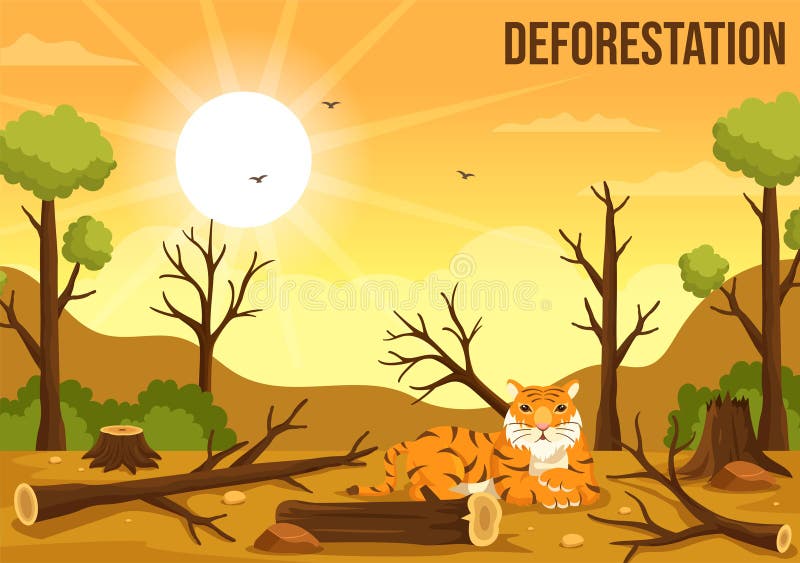 Sad Animals Deforestation Cartoon These Are Few Of The Saddest Photos