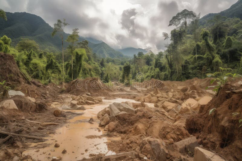 Deforestation Leads To Landslides and Mudslides, Flooding and ... Deforestation Leads To Landslides and Mudslides, Flooding and ...