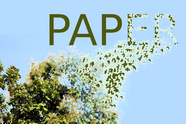 Deforestation for Paper Making Stock Image - Image of lumber, falling ...