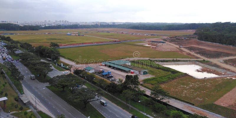 Deforestation and Urbanisation Stock Photo - Image of housing, land ...