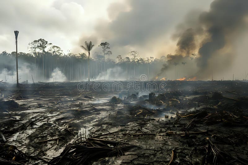 Deforestation: Witnessing the Destruction of Forests through Burning ...