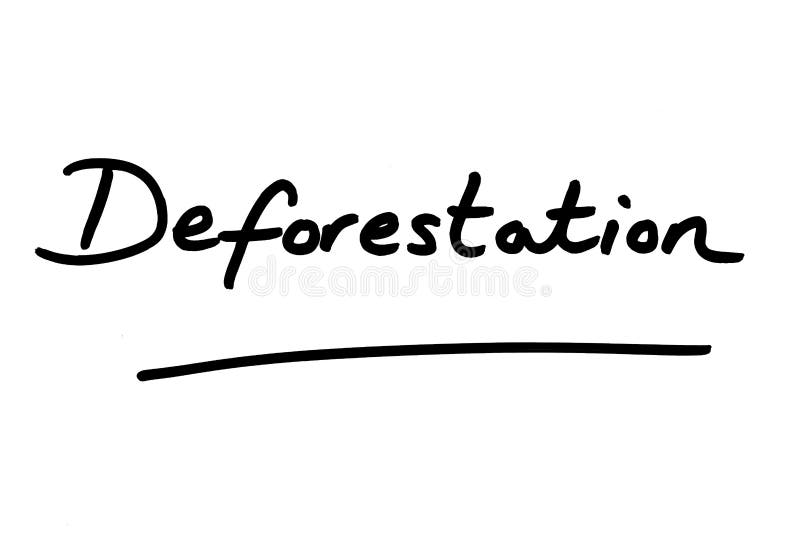 Word Deforestation Stock Illustrations – 193 Word Deforestation Stock ...