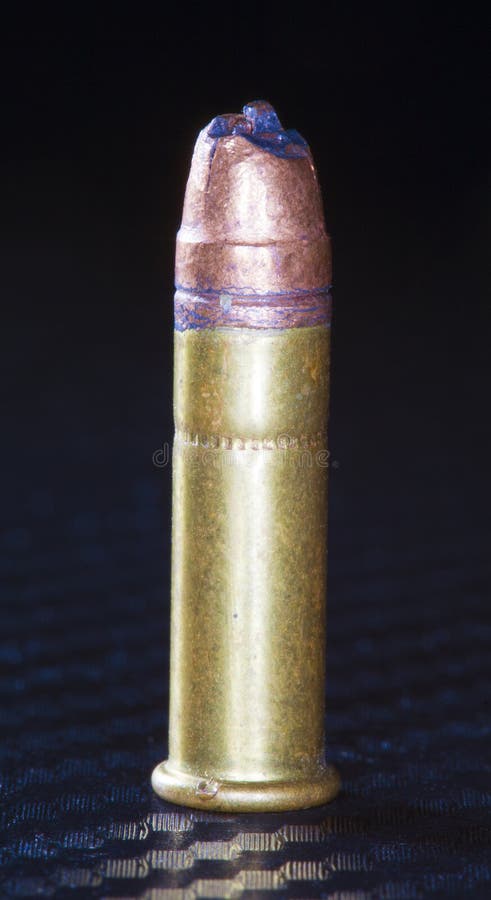 Deformed bullet stock image. Image of bullet, round, rimfire - 78086639