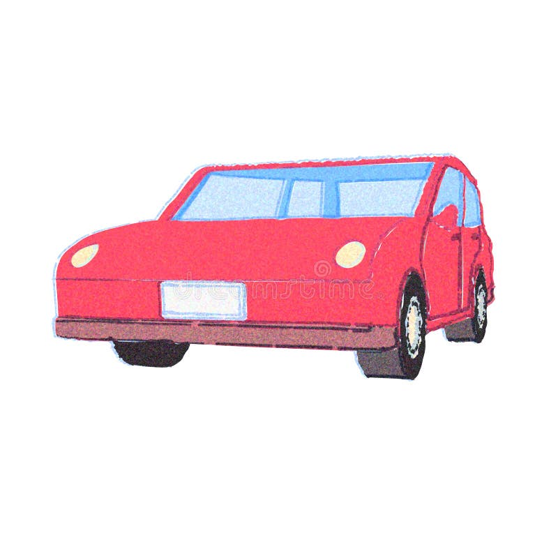Deformed Car stock illustration. Illustration of toys - 226475423